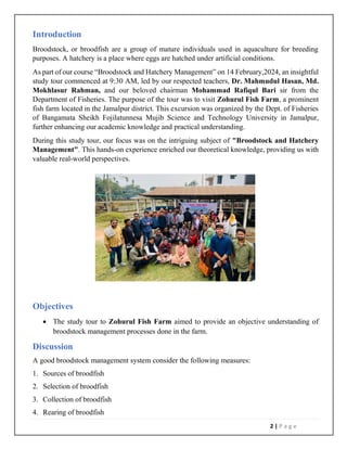 Assignment on brood stock and hatchery management REPORT.pdf