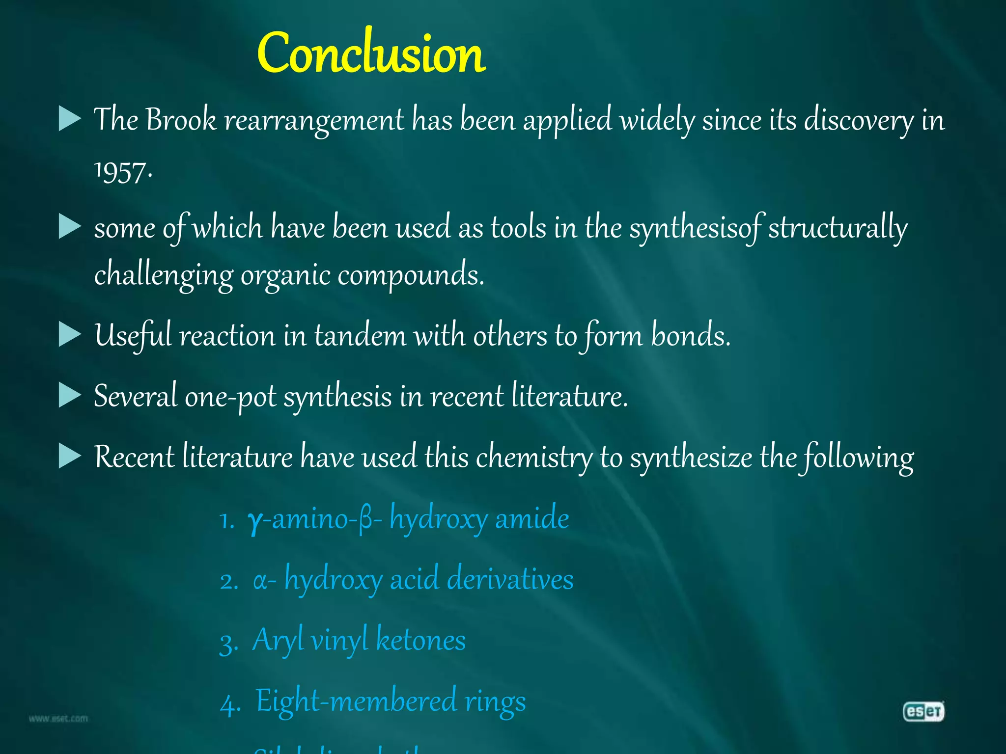 BROOK REARRANGEMENT | PPTX