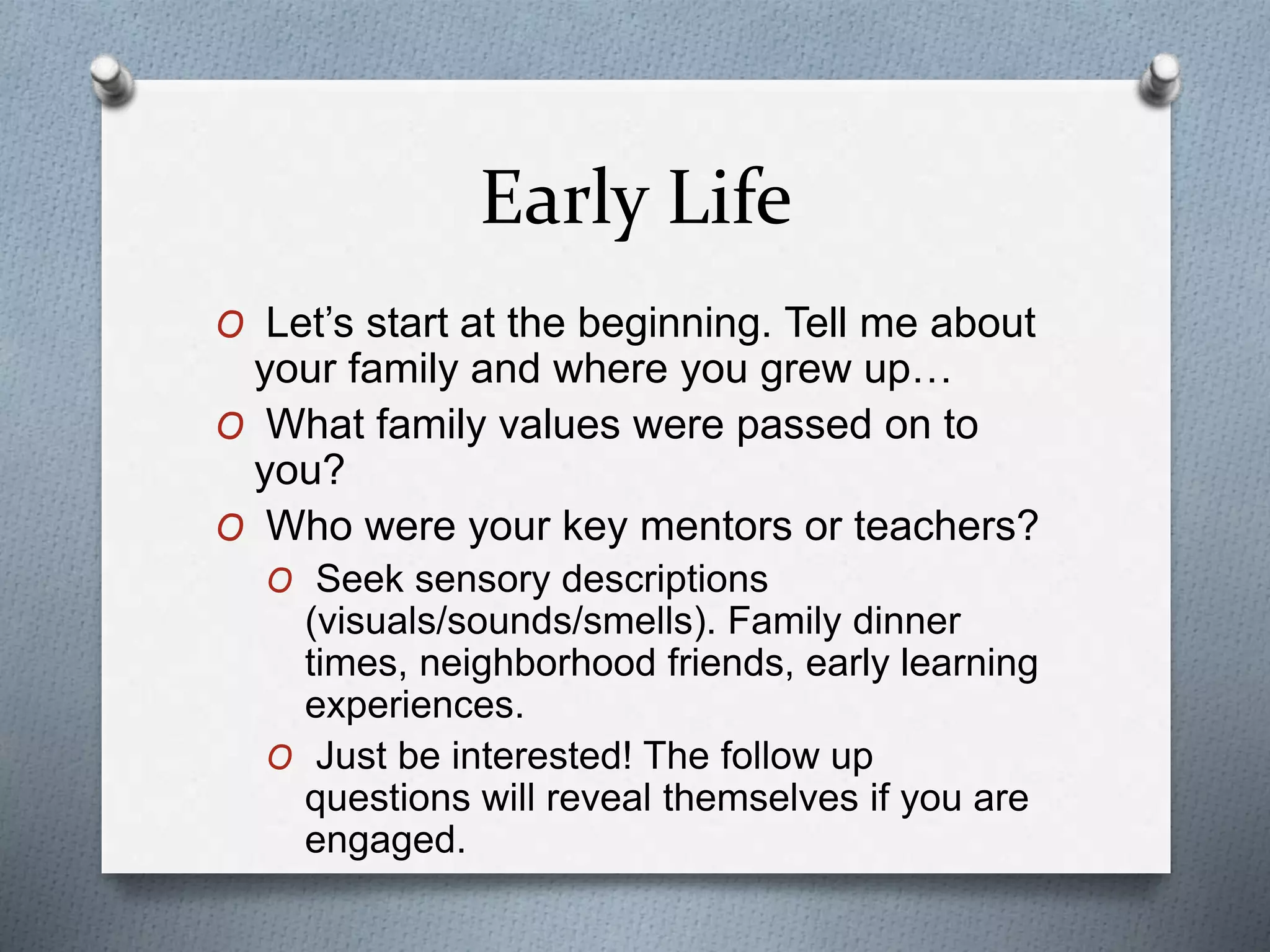 Brooke Bryan— Structured life story interview technique for Oral ...