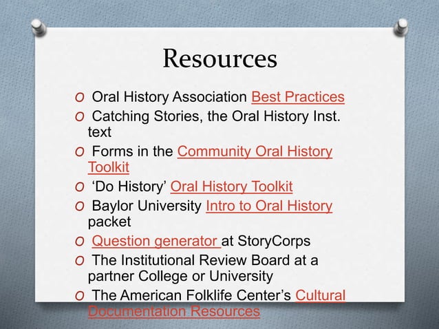 Brooke Bryan— Structured life story interview technique for Oral ...