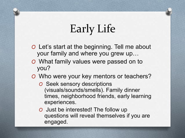 Brooke Bryan— Structured life story interview technique for Oral ...