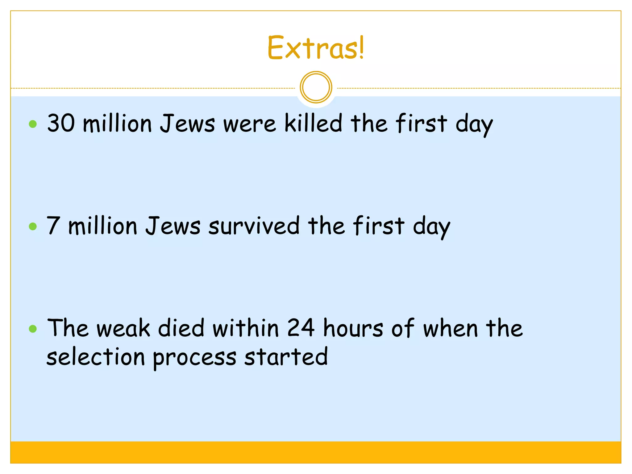 Holocaust Selection Process - Brooke Bradford | PPTX