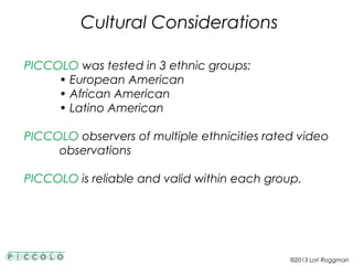 How PICCOLO™ Can Help You Work More Effectively with Parents of Young ...