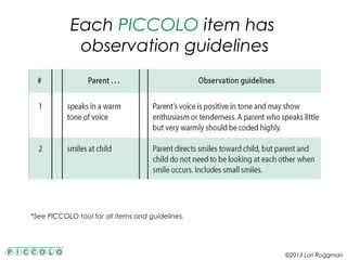 How PICCOLO™ Can Help You Work More Effectively with Parents of Young ...
