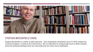 Brookfeild critical lenses | PPT