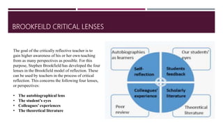 Brookfeild critical lenses | PPT