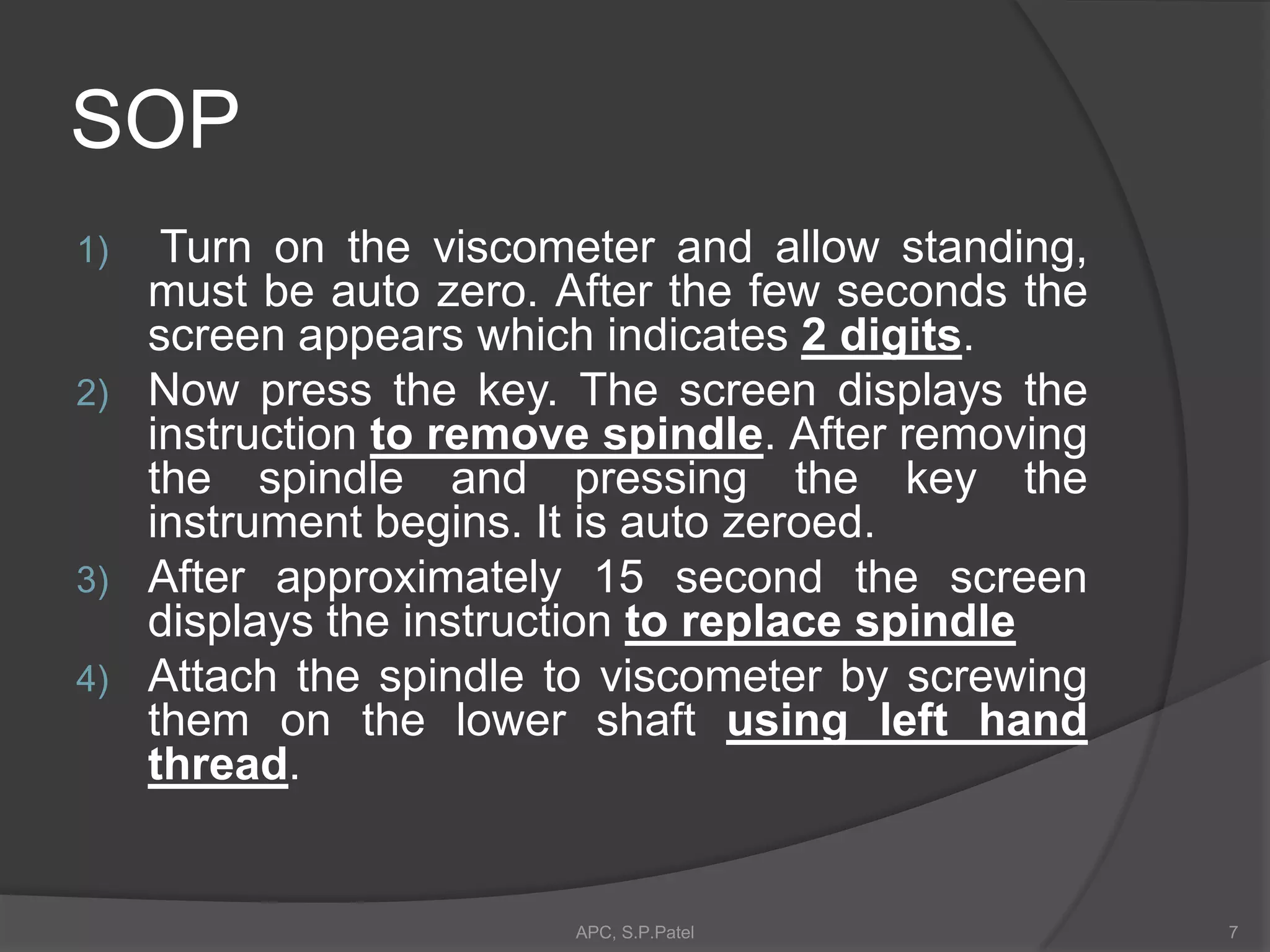 Brookfield SOP and Validation | PPTX
