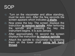Brookfield SOP and Validation | PPTX