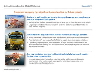 Brookfield infra presentation | PPT