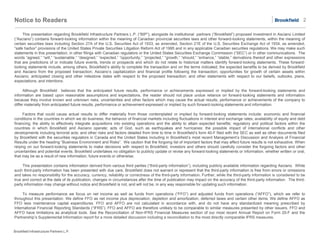 Brookfield infra presentation | PPT