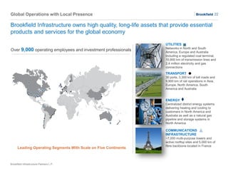 Brookfield infra presentation | PPT