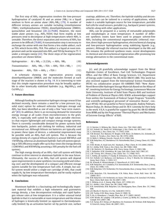 Aluminum hydride, alane review paper Jason Graetz | PDF