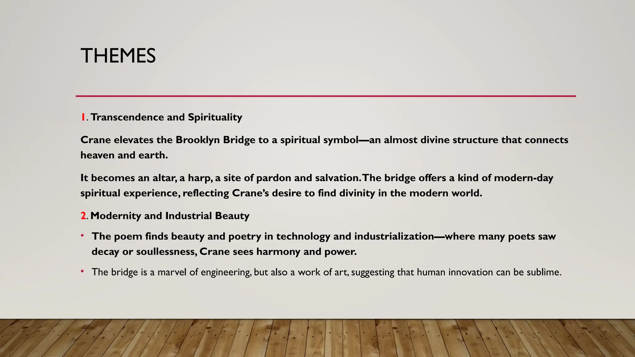 Brooklyn bridge by hart crane.ppt prepared by Noman | PPTX