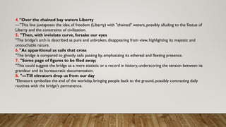 Brooklyn bridge by hart crane.ppt prepared by Noman | PPTX