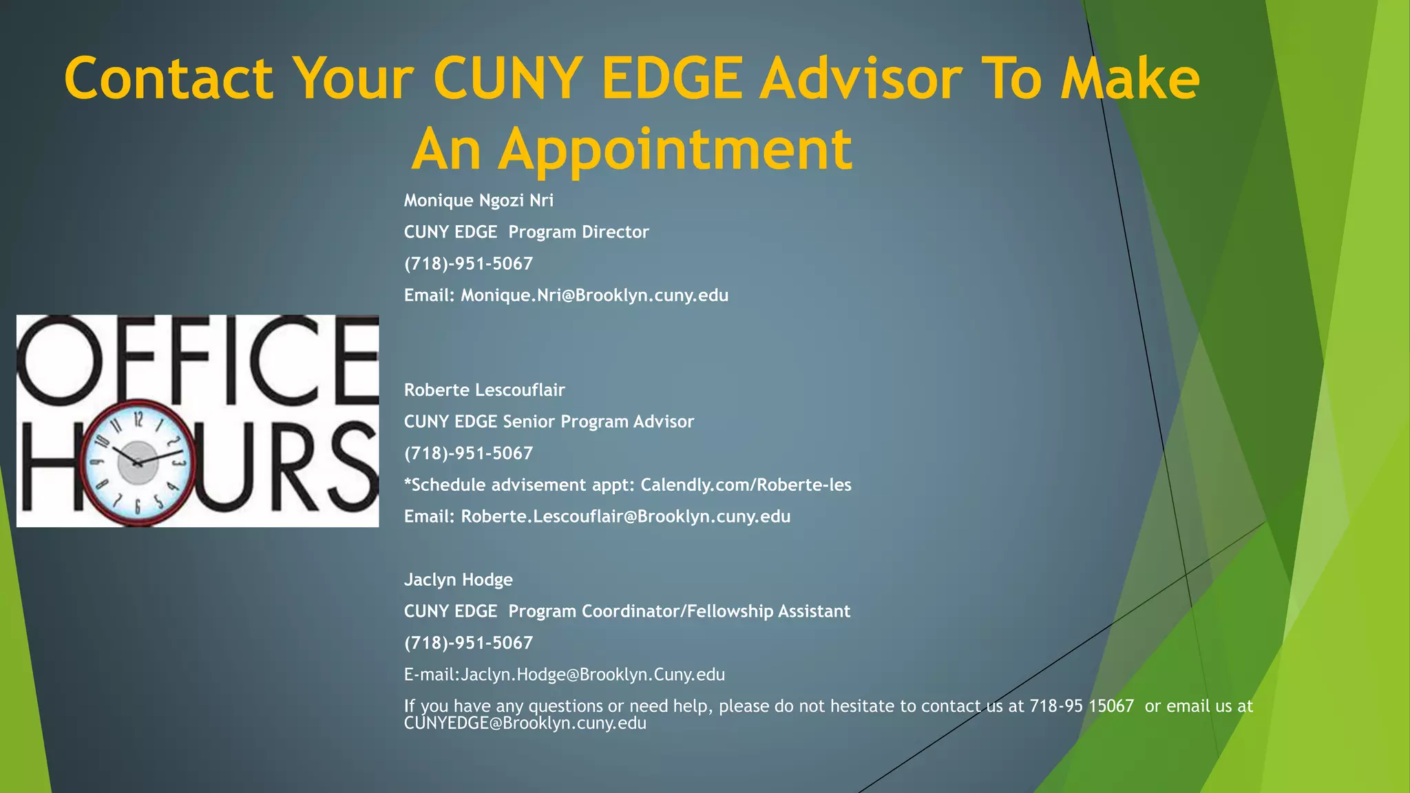 Brooklyn CUNY EDGE New Student Orientation Fall 2020 ppt | PPTX ...