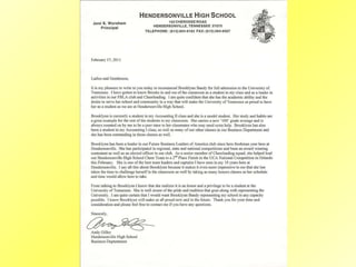 Brooklynn Bandy Career Portfolio | PPT