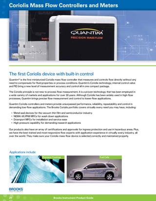 Brooks Instrument Flow Control 2014 Product Guide - Northern California ...