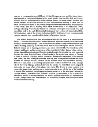 Brooks building | PDF
