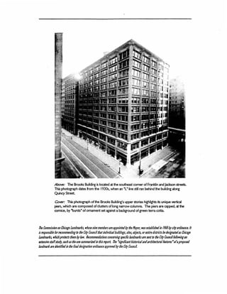 Brooks building | PDF