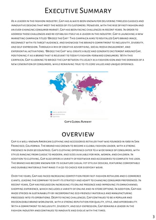 Gap Integrated Marketing Plan | PDF