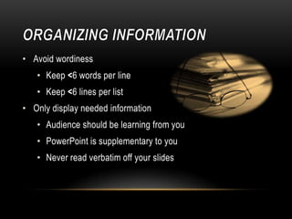 How to Make an Effective PowerPoint Presentation | PPTX | Desktop ...