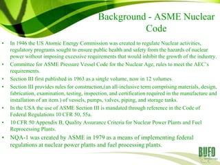 Development of ASME Codes and Standards | PPTX