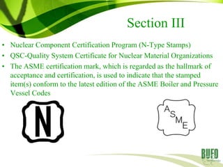 Development of ASME Codes and Standards | PPTX