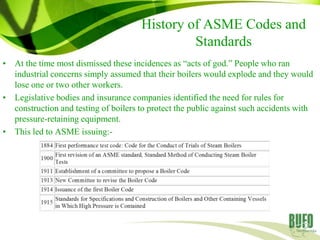 Development of ASME Codes and Standards | PPTX