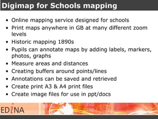 Digimap for Schools presentation at Broomhill primary school 6th Oct ...