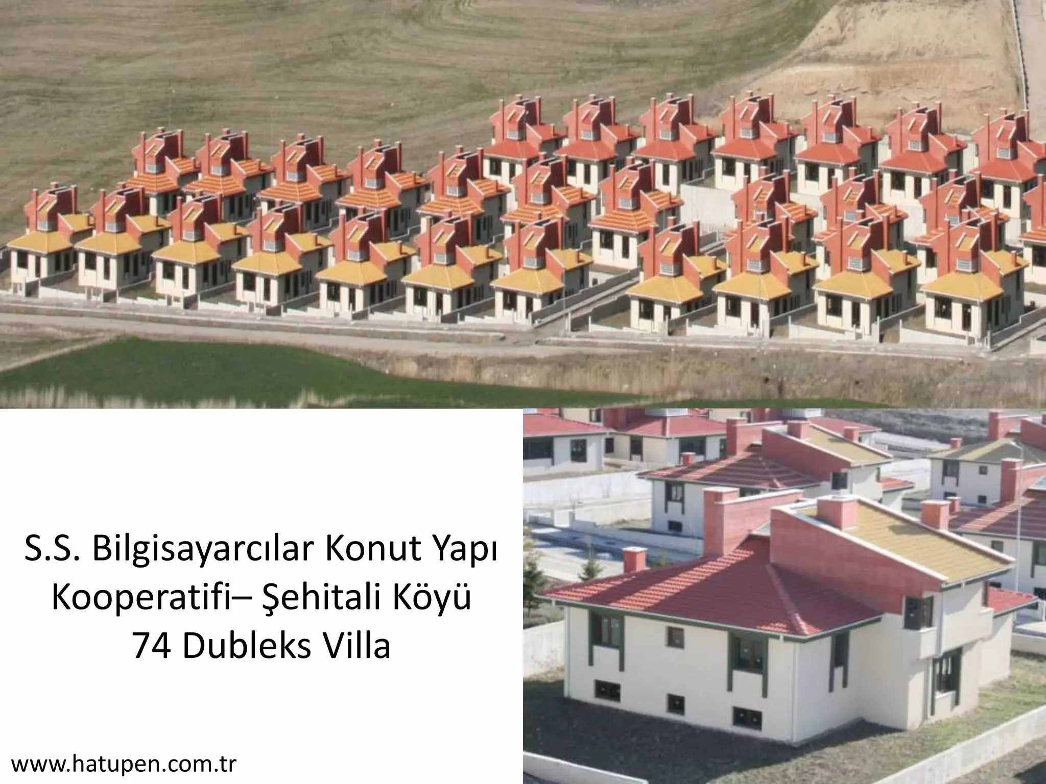 Hatüpen Villa Tipi Konut Pimapen Uygulamaları | PPTX