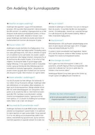 Avdeling for kunnskapsstøtte | PDF