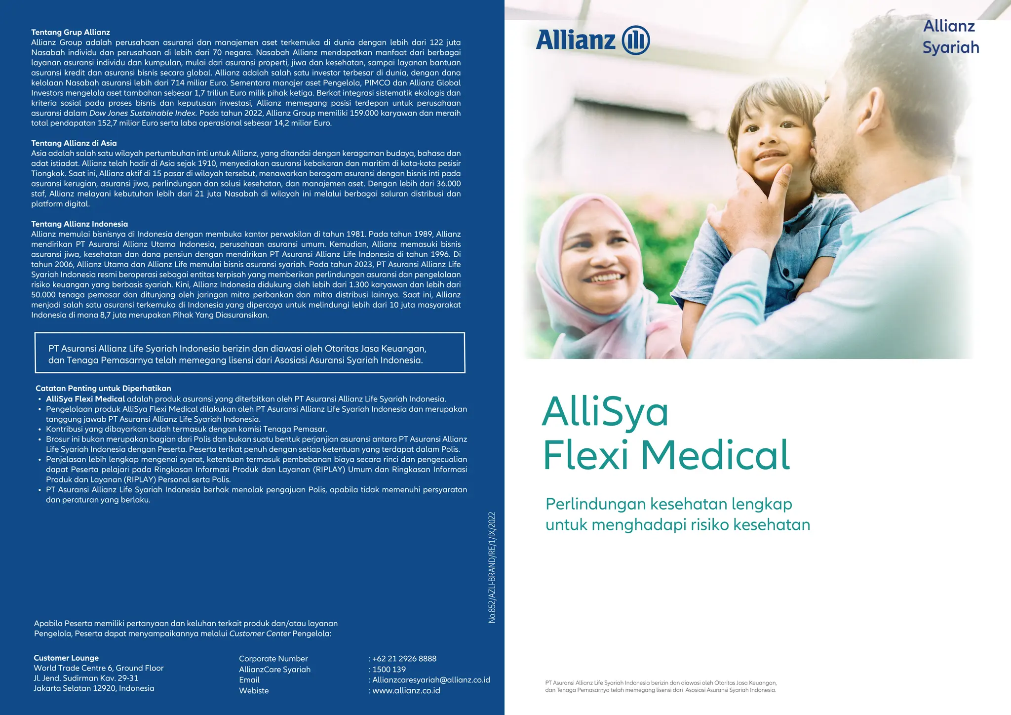 Contoh brosur sales asuransi di Indonesia | PDF
