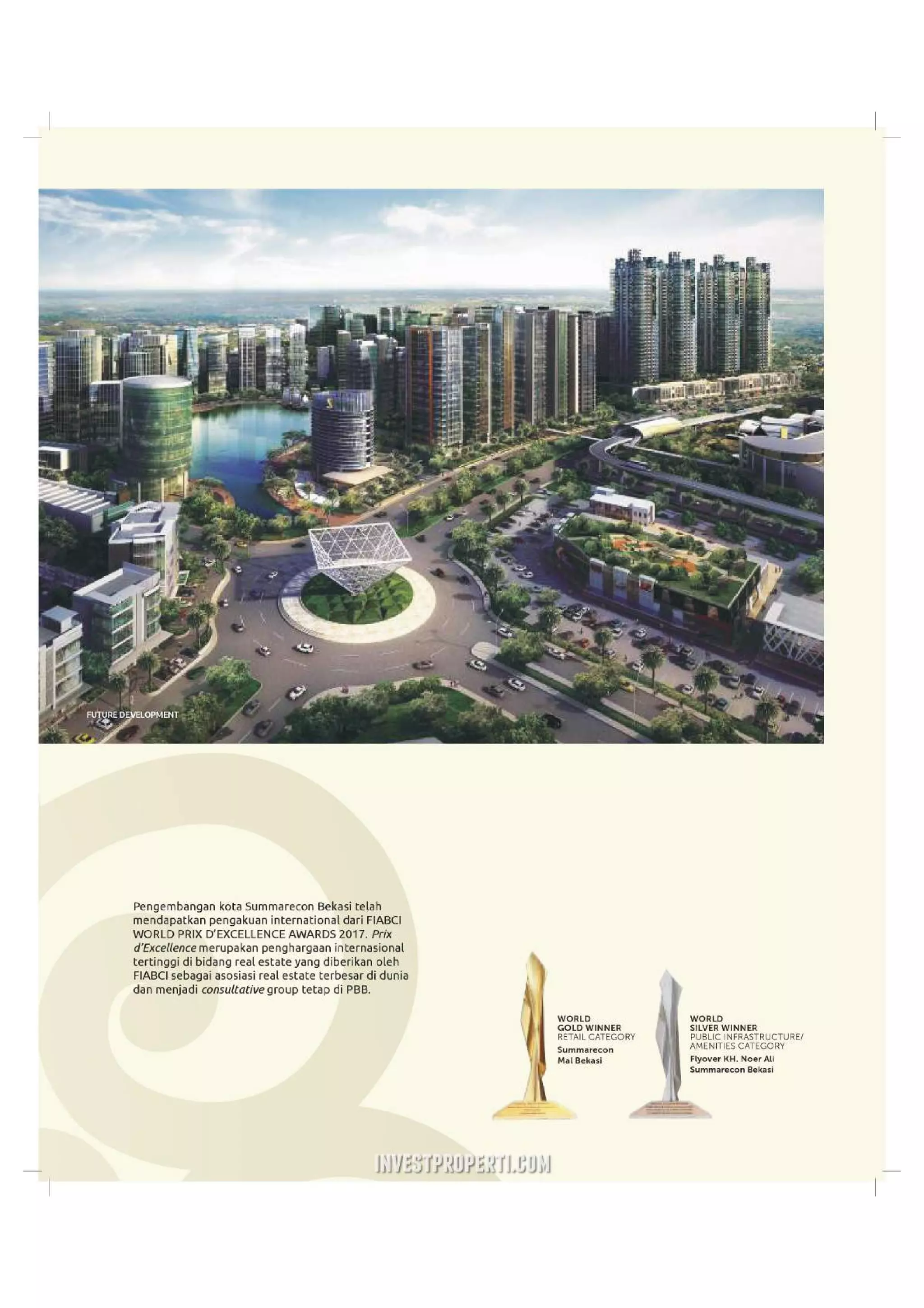 Brosur Cluster Olive Residence Summarecon Bekasi | PDF