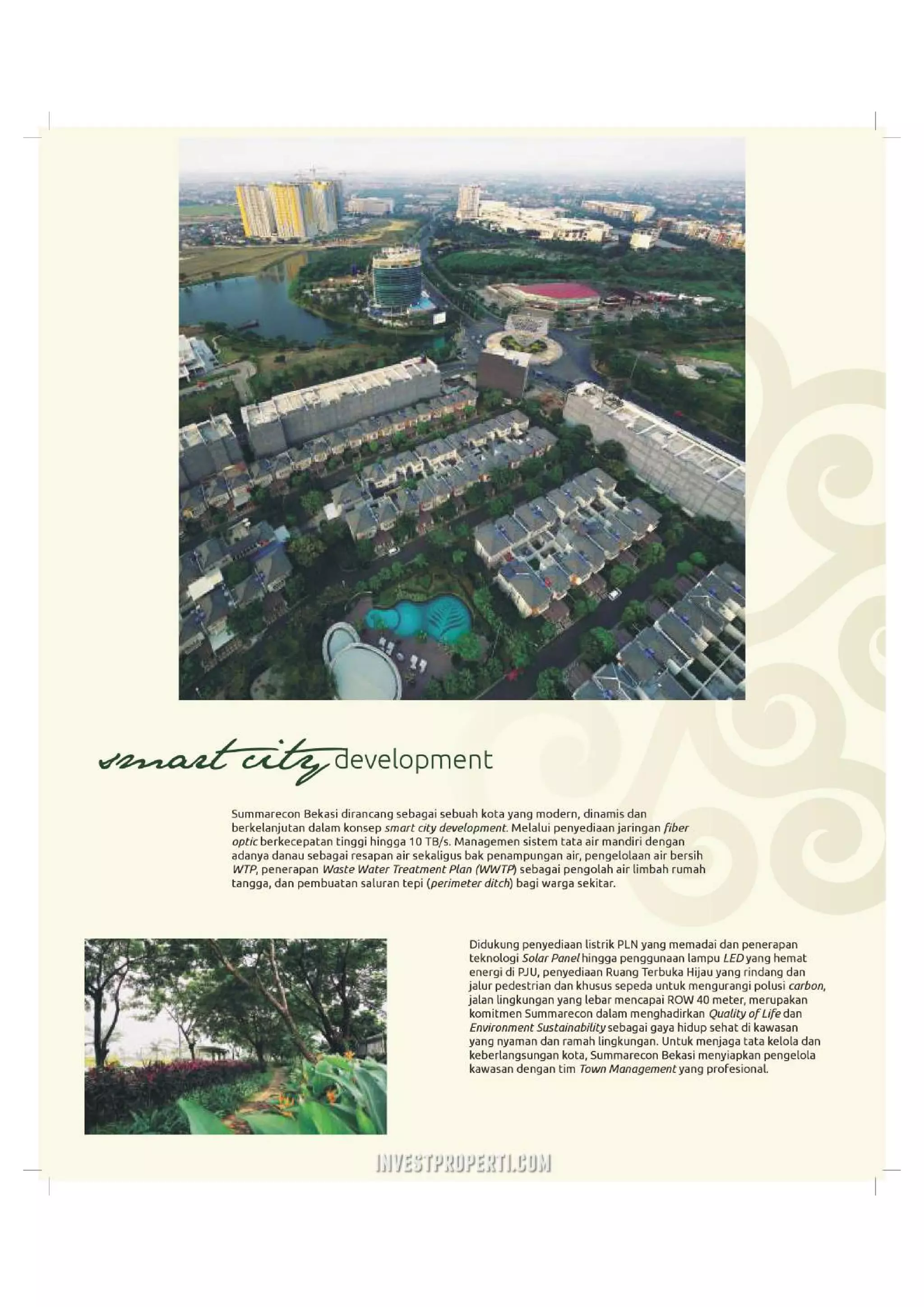 Brosur Cluster Olive Residence Summarecon Bekasi | PDF