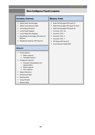 Brosur cronos erp-intelligence-payroll-v1.5 | PDF