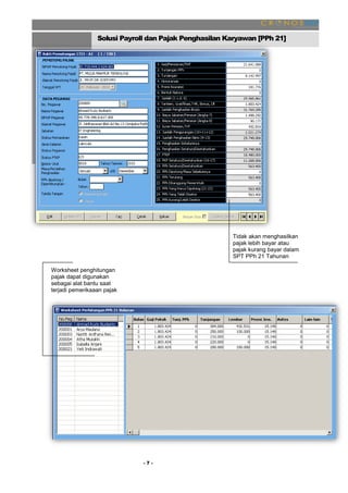 Brosur cronos erp-intelligence-payroll-v1.5 | PDF