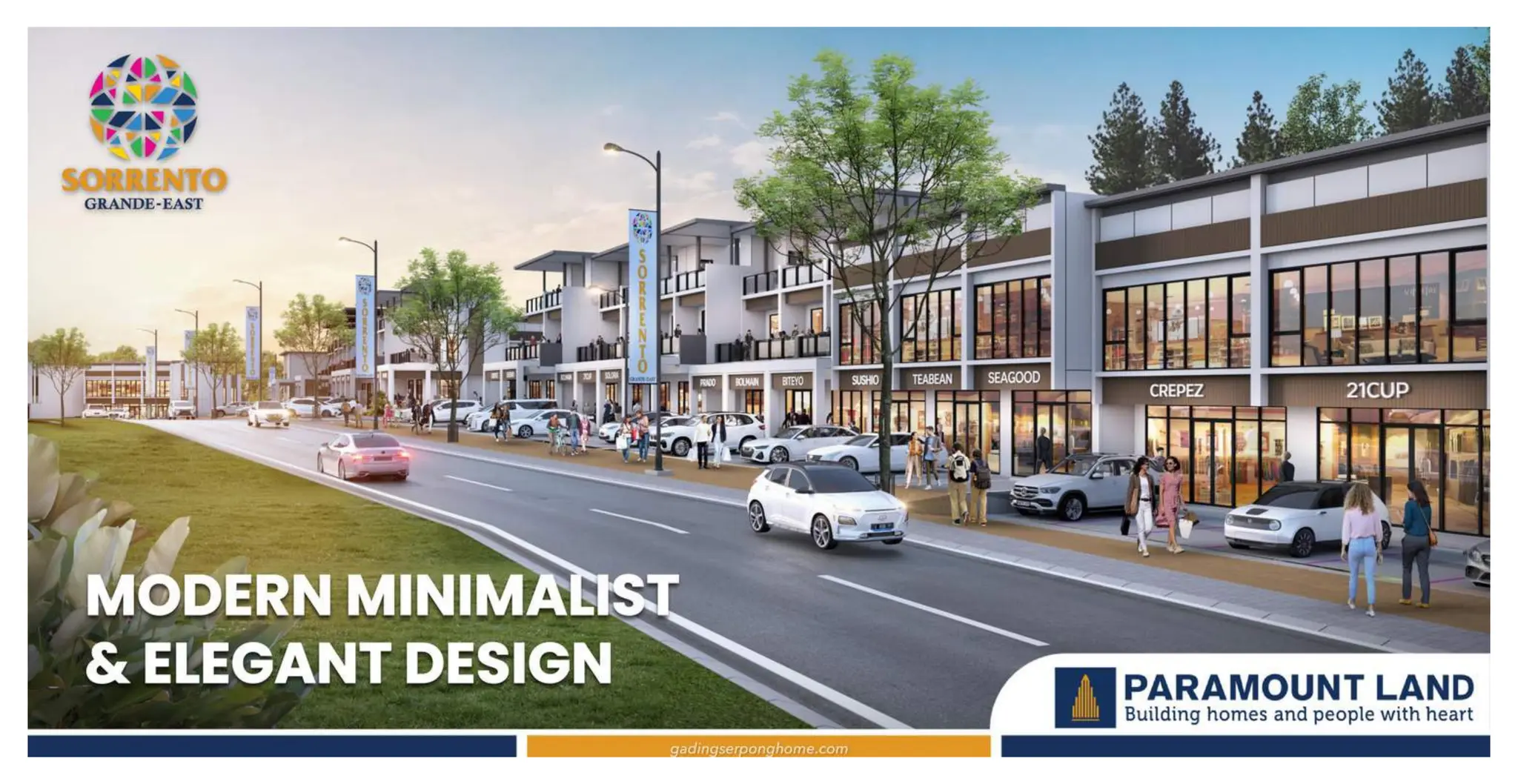 Brosur Ruko Sorrento Grande-East Paramount Land | PPT