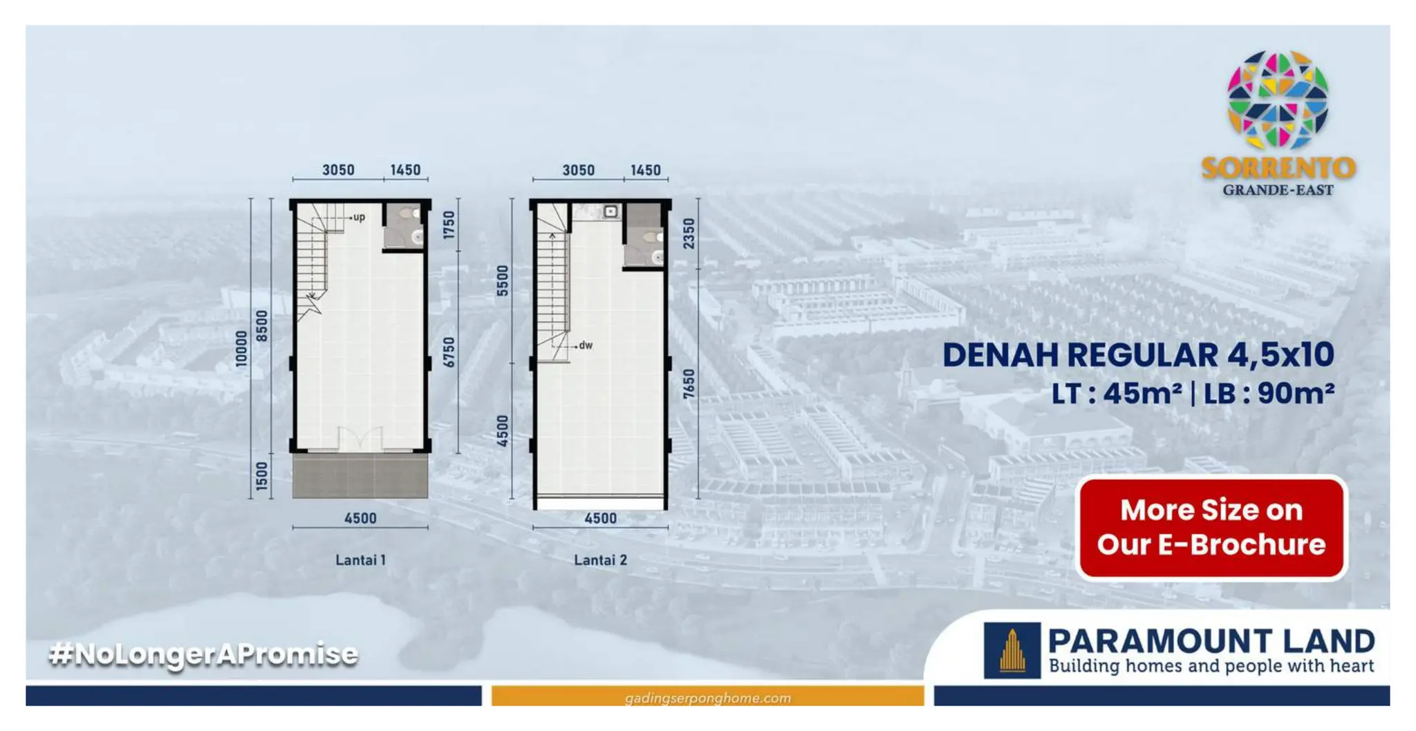 Brosur Ruko Sorrento Grande-East Paramount Land | PPT