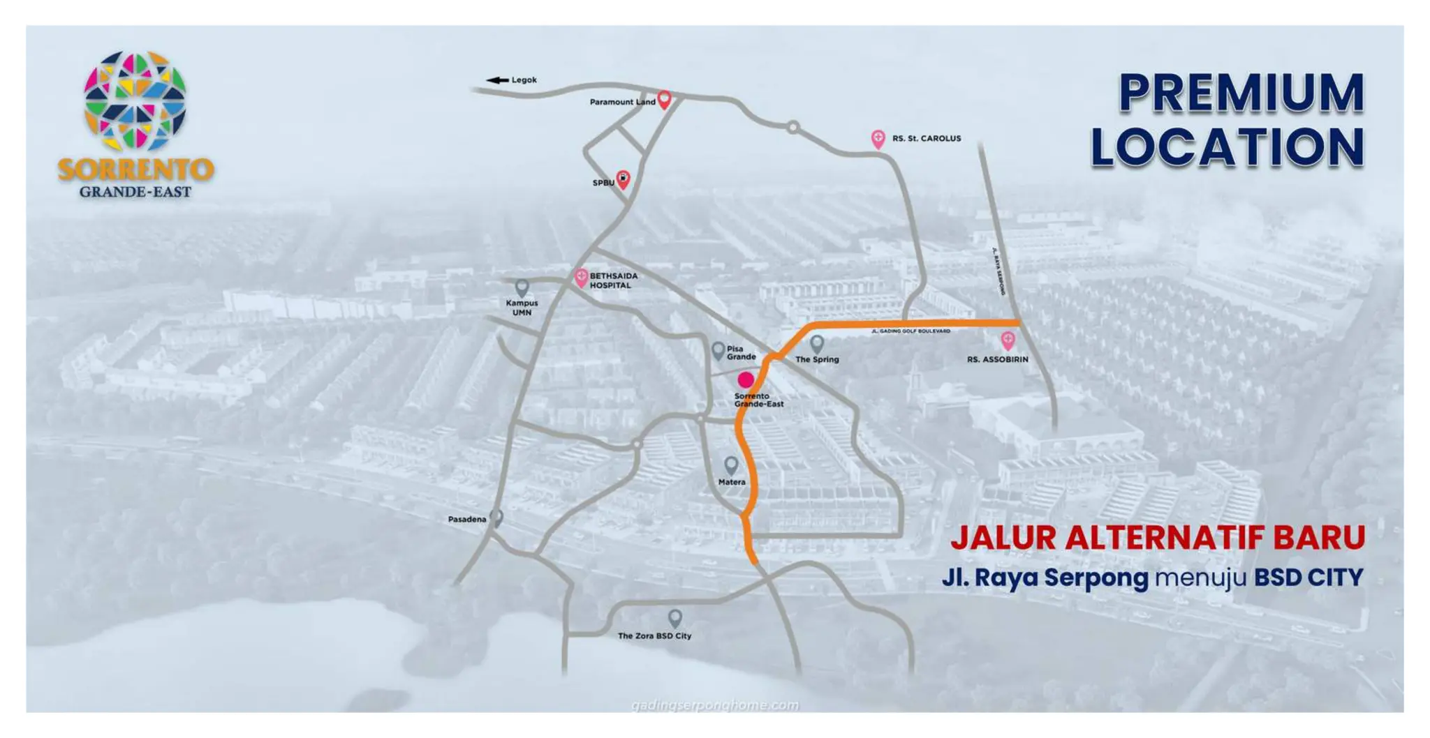 Brosur Ruko Sorrento Grande-East Paramount Land | PPT