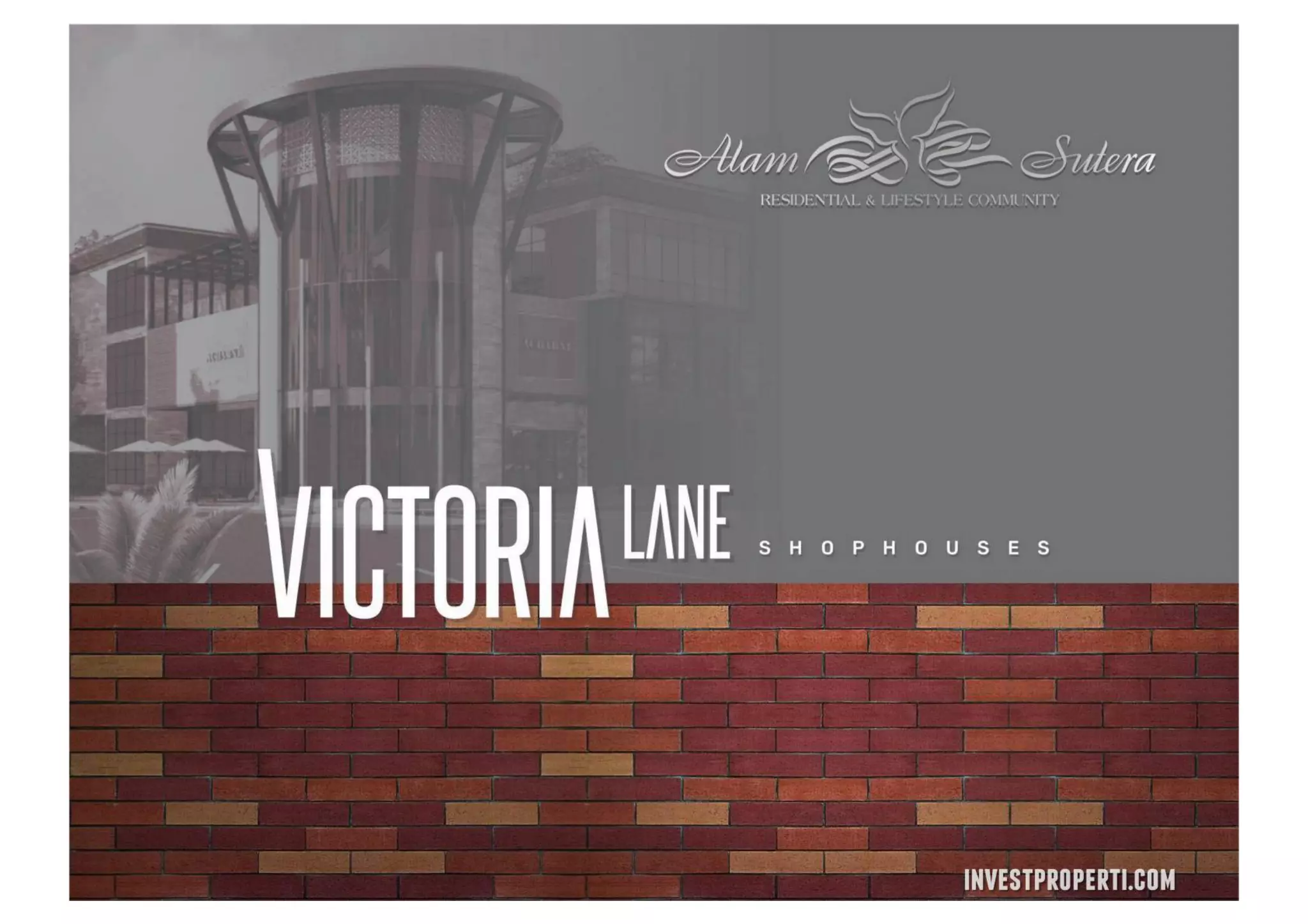 Brosur Ruko Victoria Lane Alam Sutera | PPT