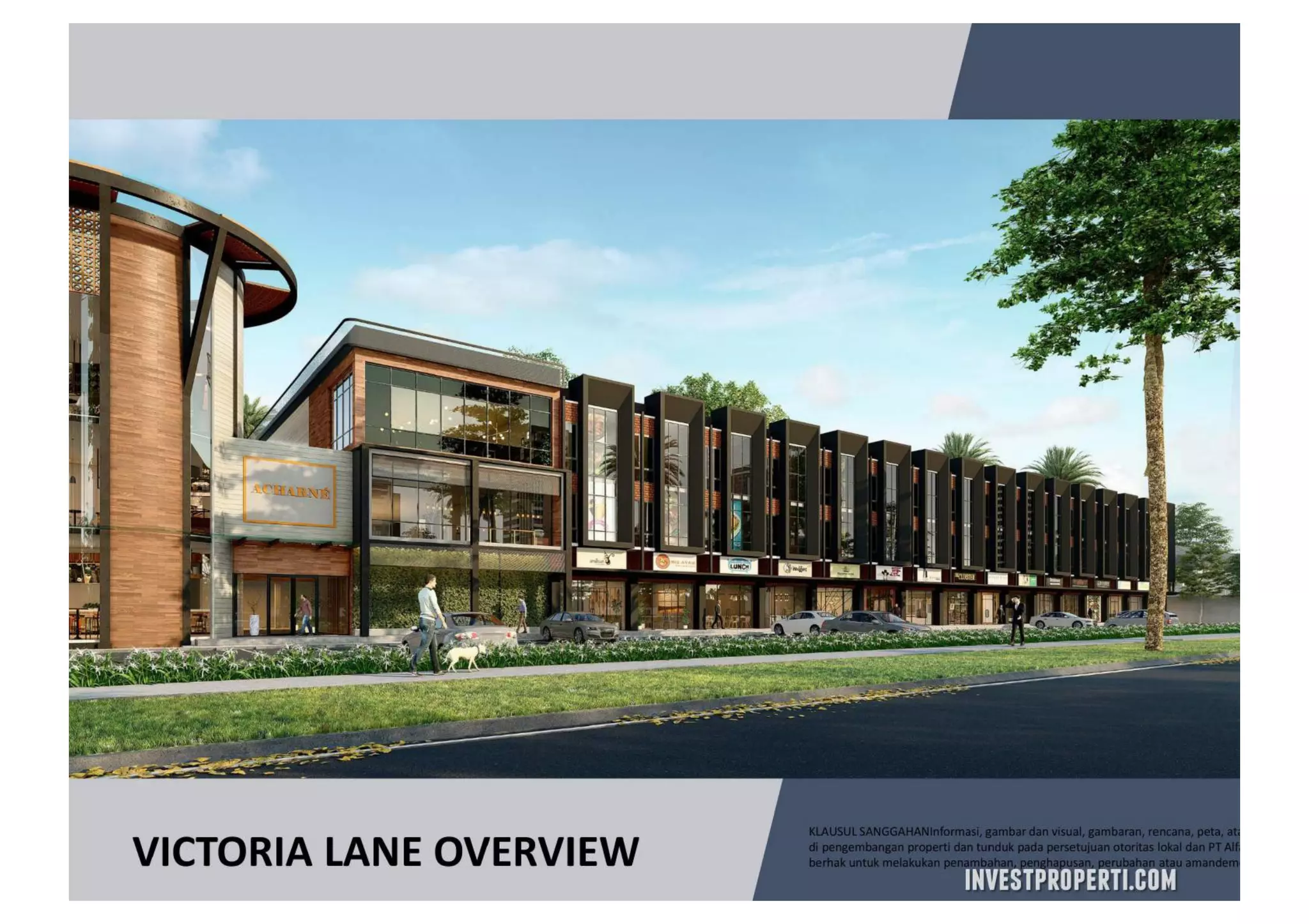 Brosur Ruko Victoria Lane Alam Sutera | PPT
