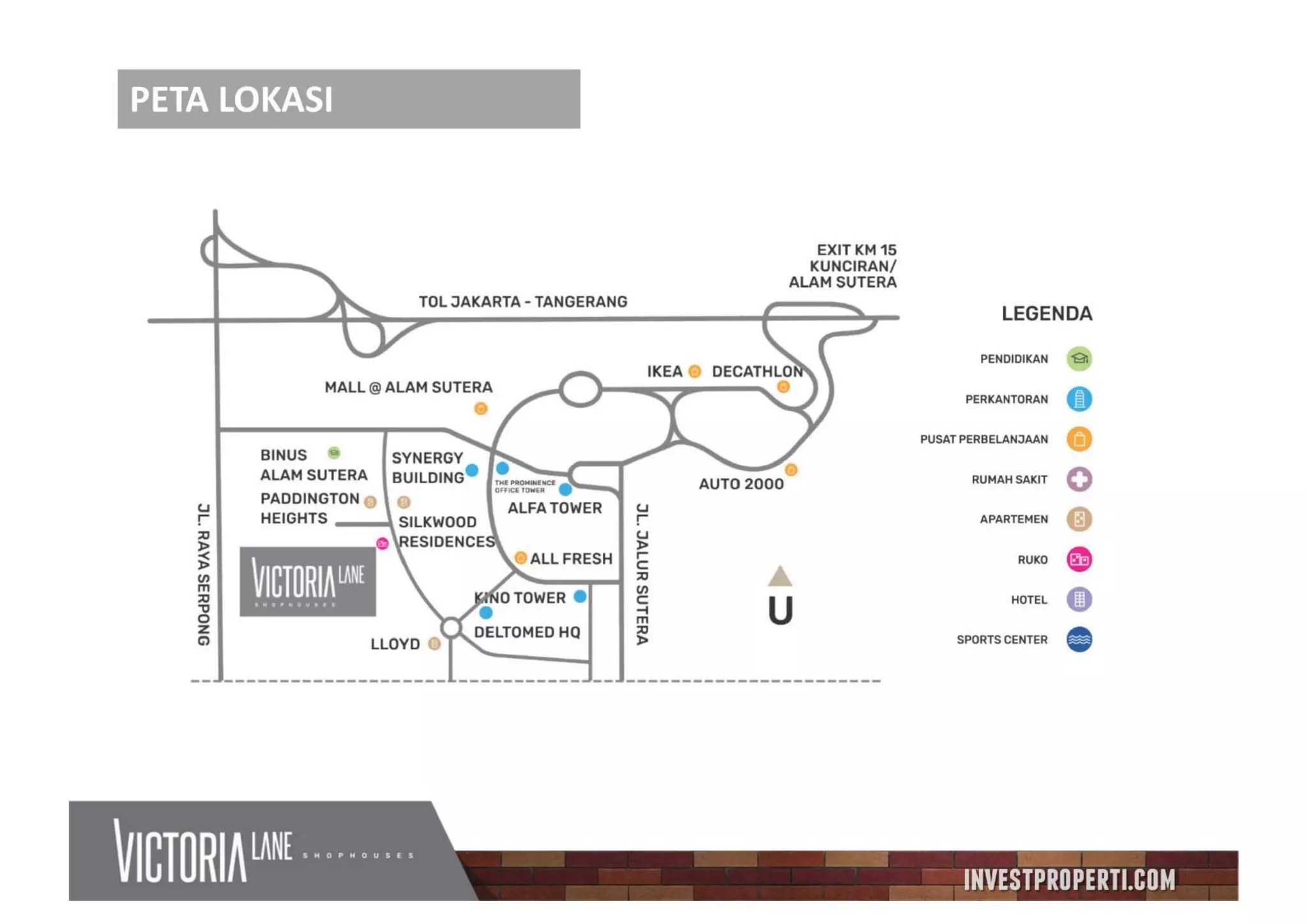 Brosur Ruko Victoria Lane Alam Sutera | PPT