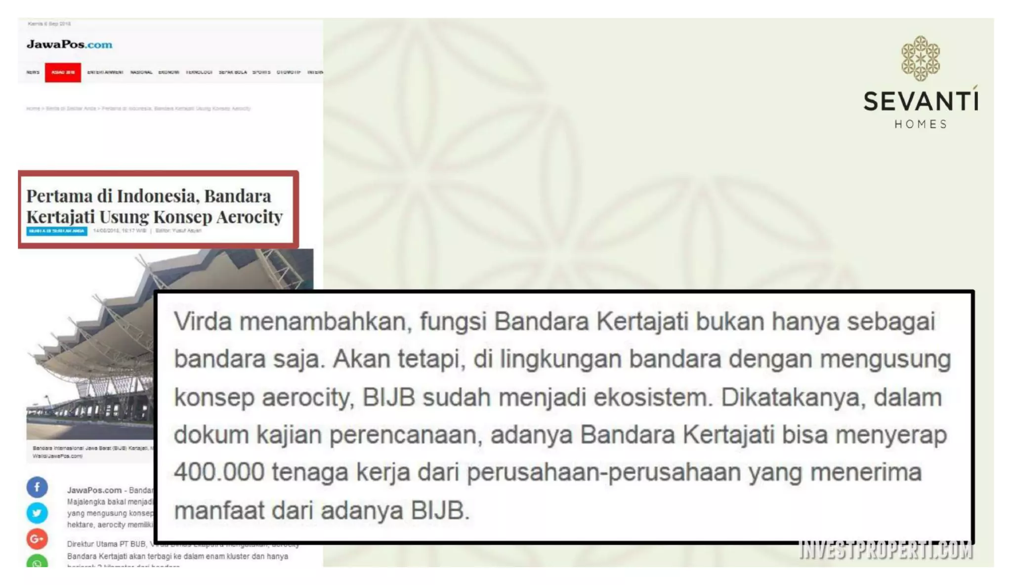 Brosur Rumah Sevanti Homes Summarecon Emerald Karawang | PDF
