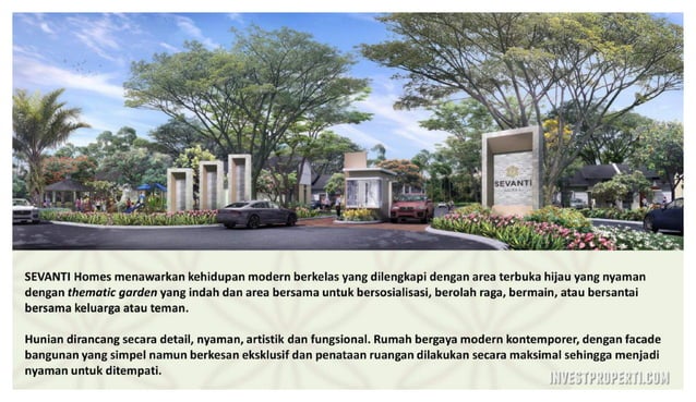 Brosur Rumah Sevanti Homes Summarecon Emerald Karawang | PDF