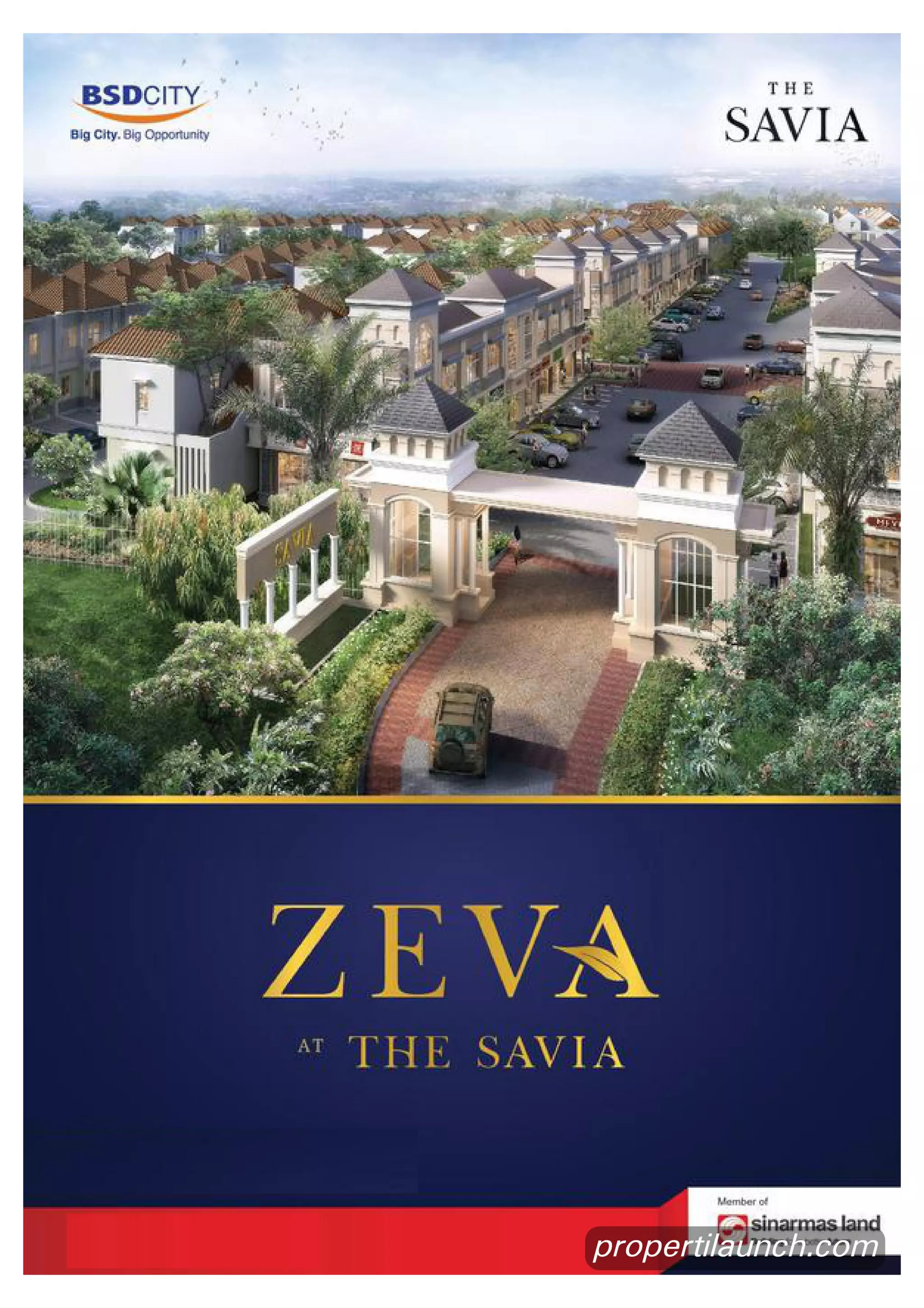 Brosur Rumah ZEVA Savia BSD | PDF