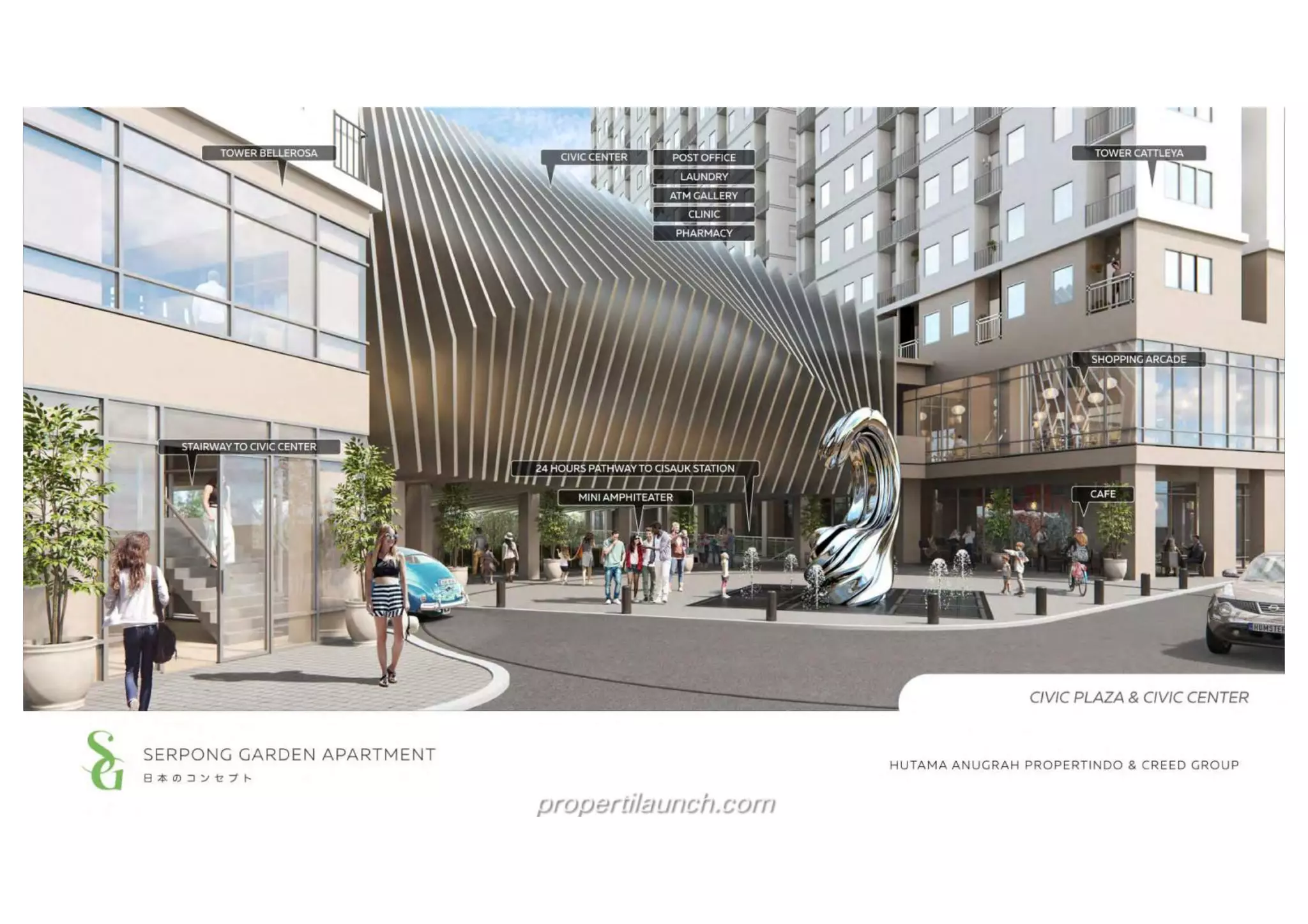 Brosur Serpong Garden Apartment Tower Diamanta | PPT