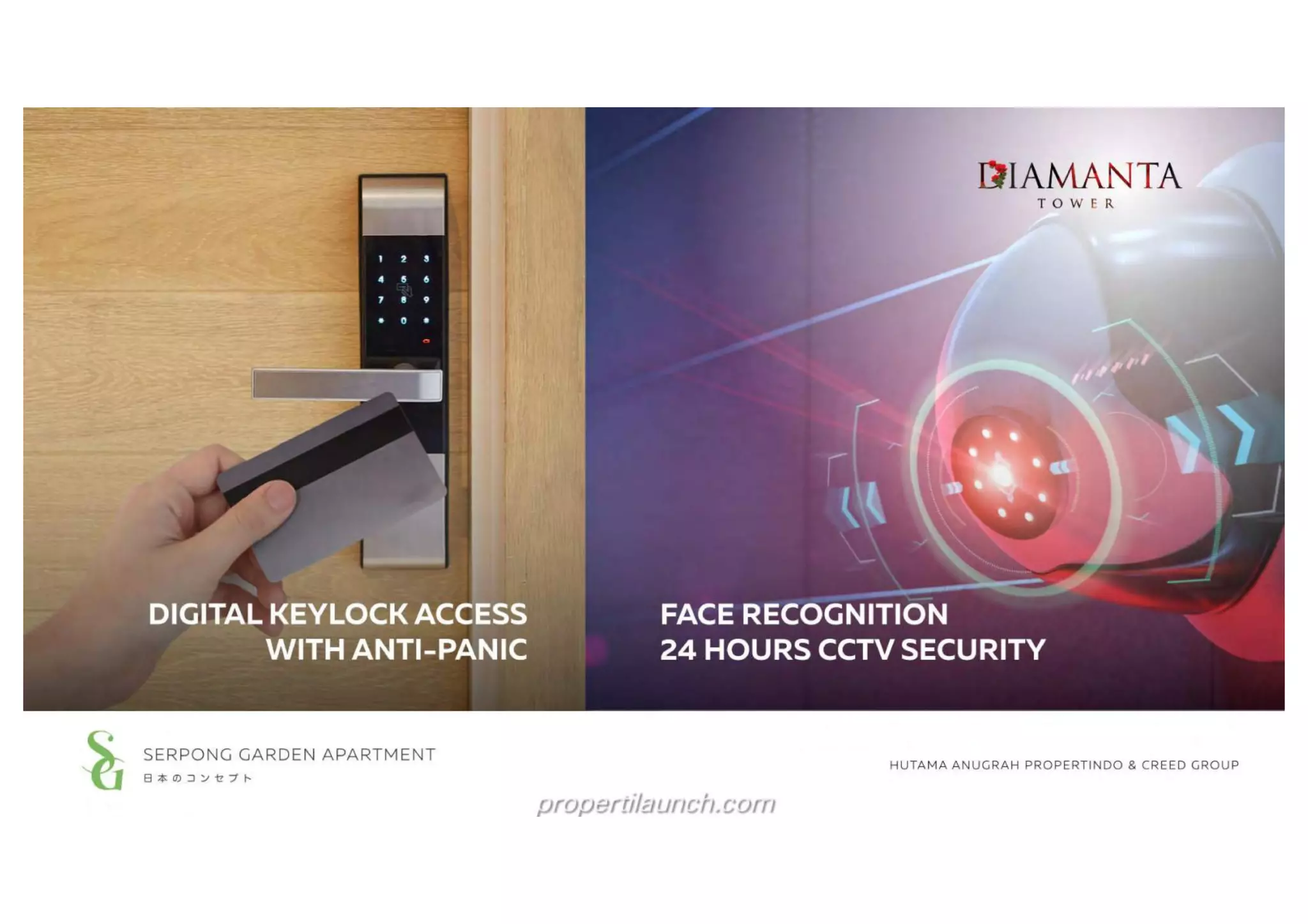 Brosur Serpong Garden Apartment Tower Diamanta | PPT