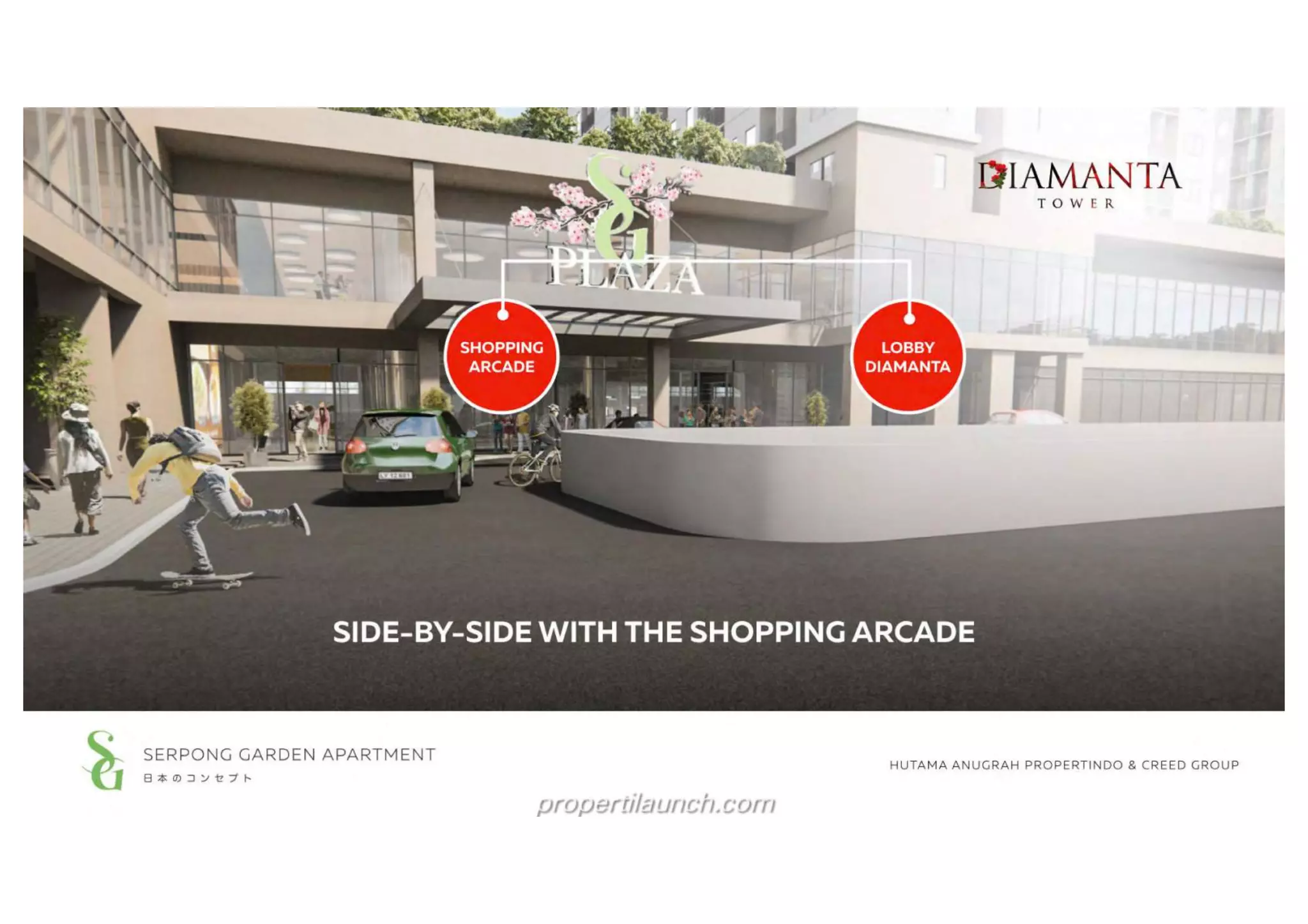 Brosur Serpong Garden Apartment Tower Diamanta | PPT
