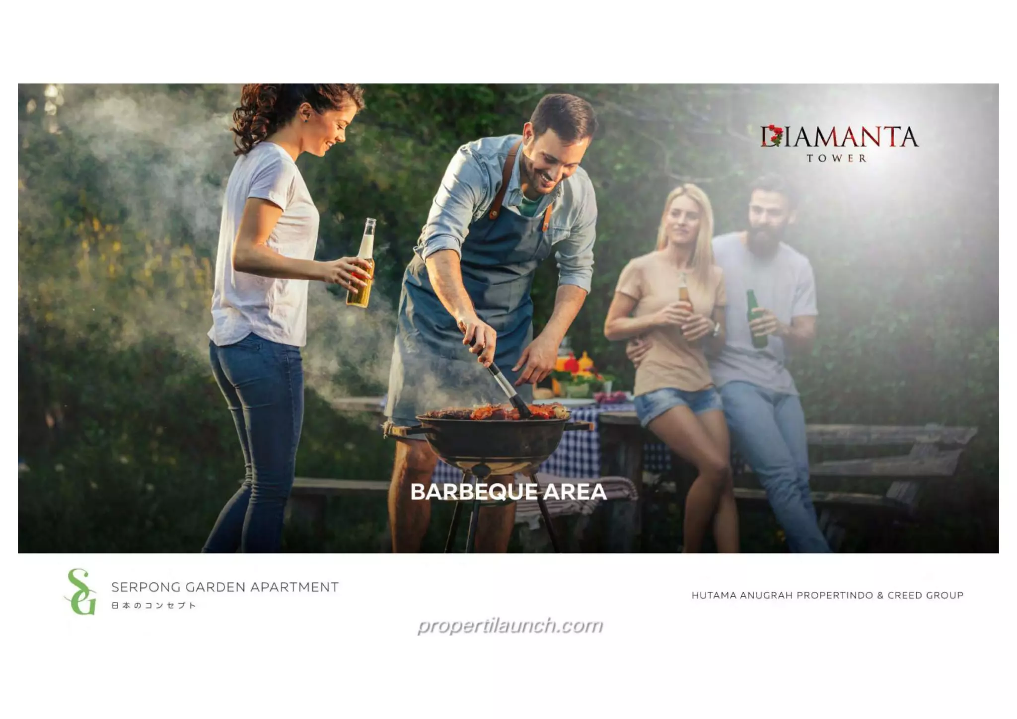 Brosur Serpong Garden Apartment Tower Diamanta | PPT