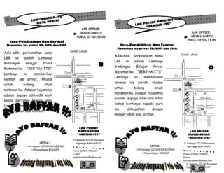 Brosur 2 bagian | DOC